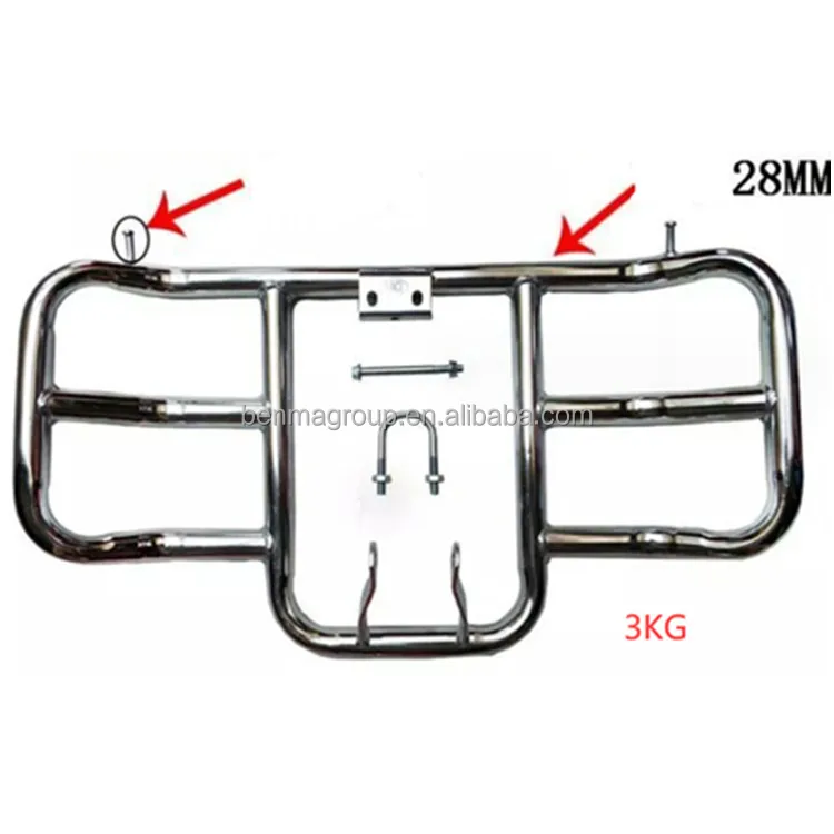 Universal Motorcycle Bumper - Durable & Versatile Spare Part