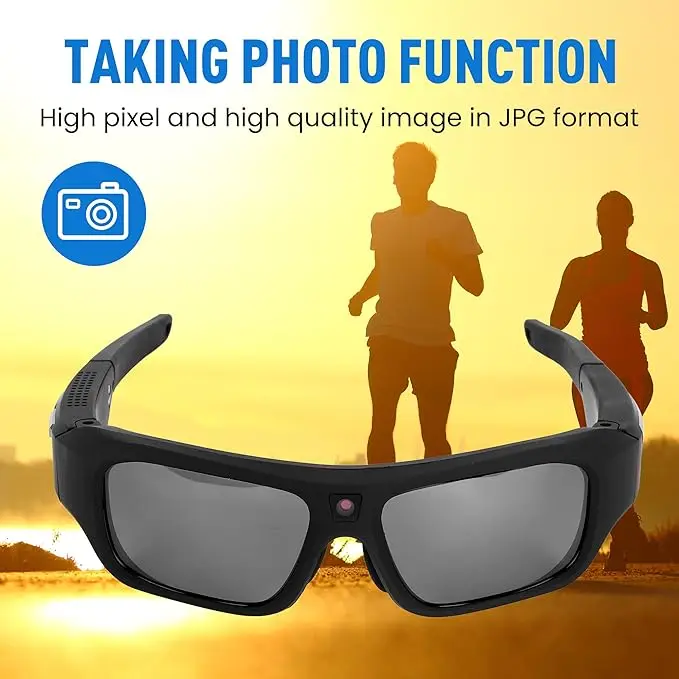 4K Sunglasses Camera - HD Video Recording for Sports