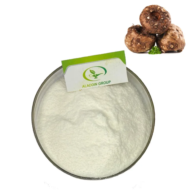 Iso Top Qualtity Pure Powder Organic Konjac Extract Glucomannan Kgm ...