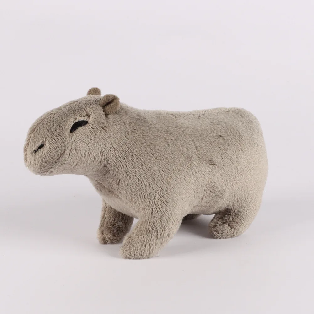Al New Colors Simulation Capybara Plush Toy Soft Real Life Rodent Plush ...