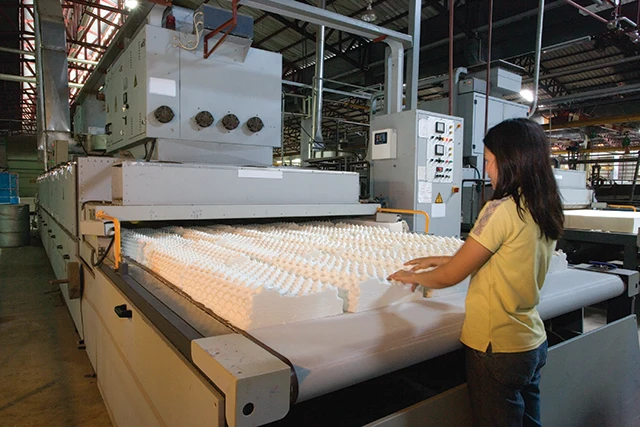 Ready To Ship Natural Latex Foam Mattress-firm Density 85,Queen Size ...