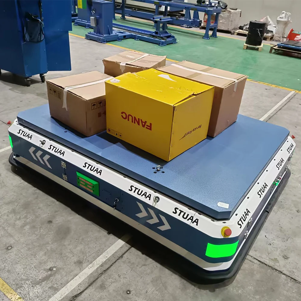 Automated Mobile Jacking Transfer Trolley Robots Sjv-sw500 Agv Ce Emc/esd Certified Logistics ...