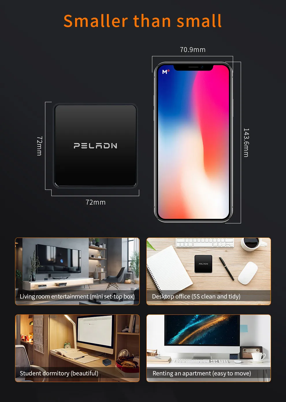 Peladn Ultra Low Power Mini PC CPU Intel Alder Lake-N N100 Mini PC Wifi ...