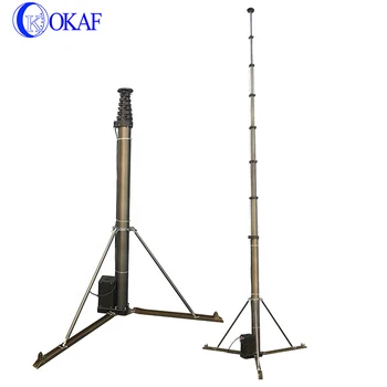3m 5m 10m Electric Motor Driven Mechanical Telescopic Mast - Buy ...