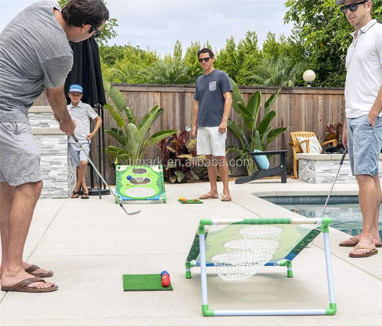 Foldable Bean Bag Toss Golf Cornhole Game Set For Outdoor Fun - Buy ...