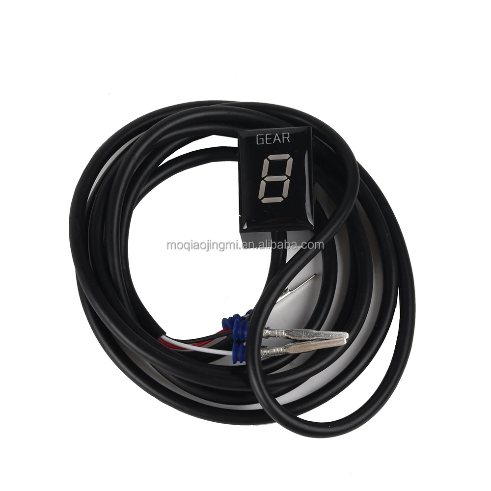 Motorcycle 6 Level Gear Indicator Meter ECU Plug for Suzuki