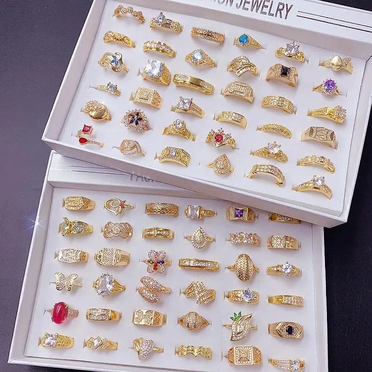 Luxury Zircon Jewelry Design - High Quality Wedding Rings