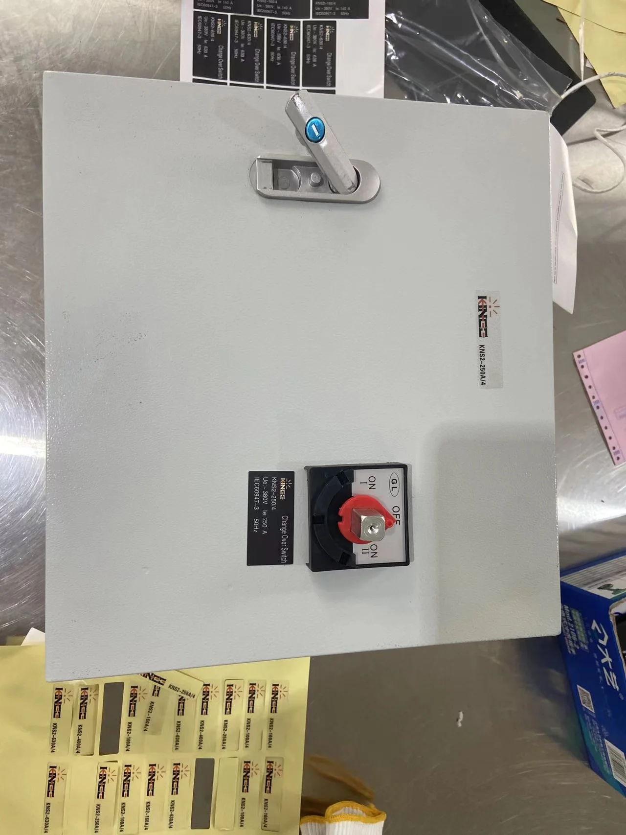 Socomec 95054006 Manual Electrical Distribution Box 63 ATS Automatic ...