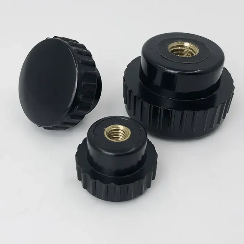 Bakelite Black Plastic Handles Thumb Nut - Professional