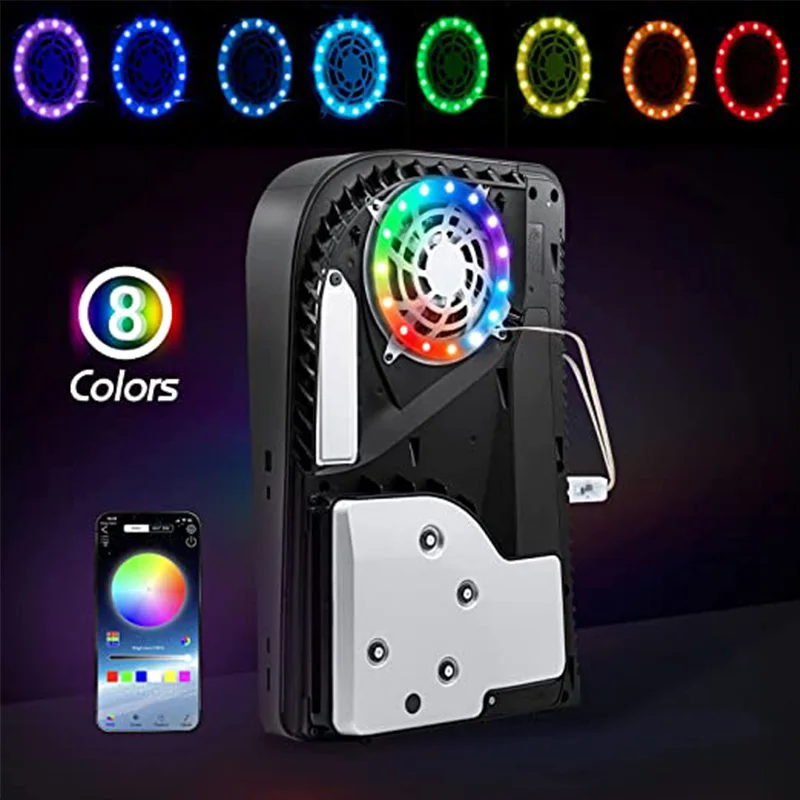 Ps5 Led Light Strip Rgb 8 Colors 400 Effects Ring Lights Decorative ...
