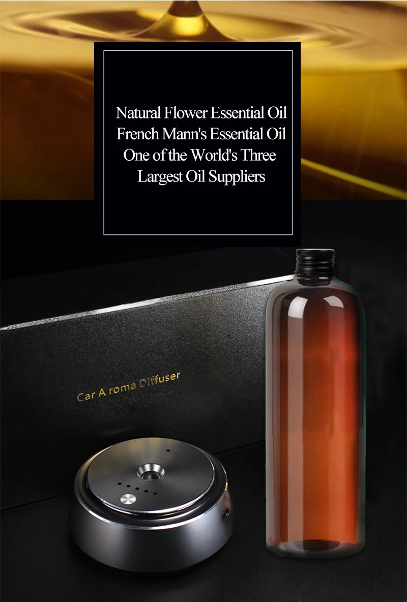 Maonoal Car Essential Oil Diffuser - USB Portable & Silent