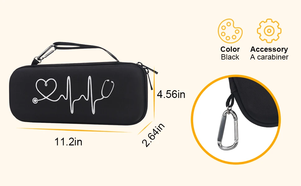 Custom Stethoscope EVA Travel Case - Classic Carrying III