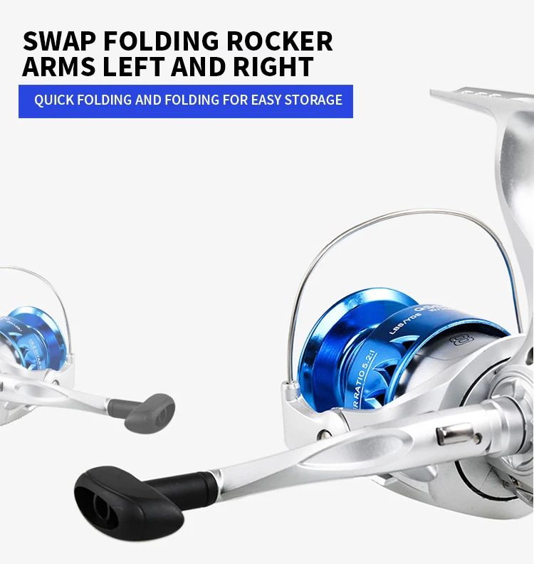All Metal Mini Saltwater Fishing Reels Spinning Cheap Trolling Spinning ...