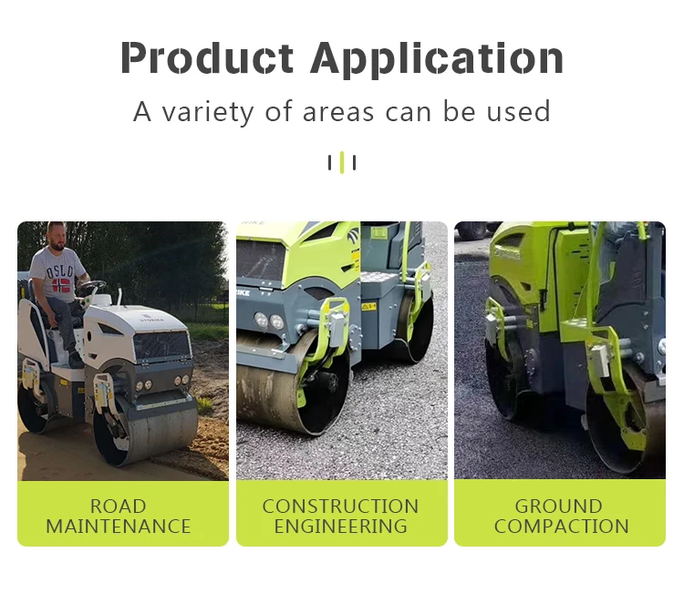 1 Ton to 5 Ton Mini Vibratory Compactors for Asphalt Roads