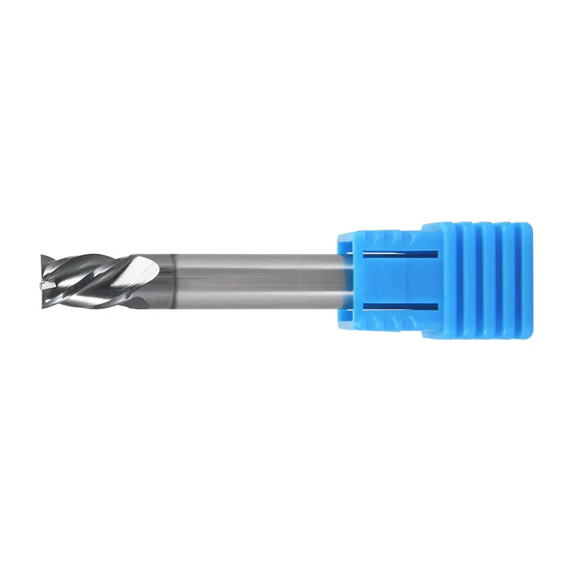 4 Flutes Tungsten Carbide End Milling Cutters With Coating For Steel ...