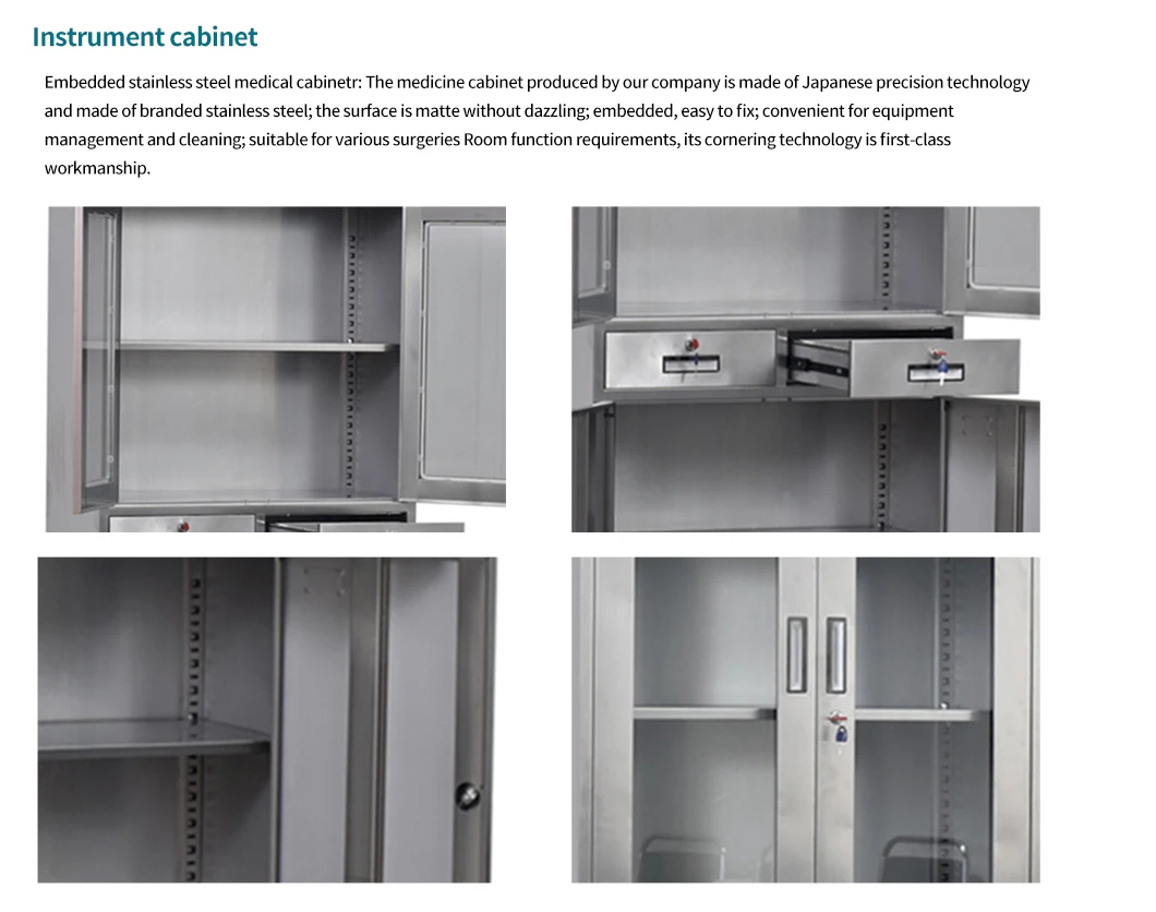 Laboratory Reagent Storage Cabinet All Steel Metal Storage Cabinet ...