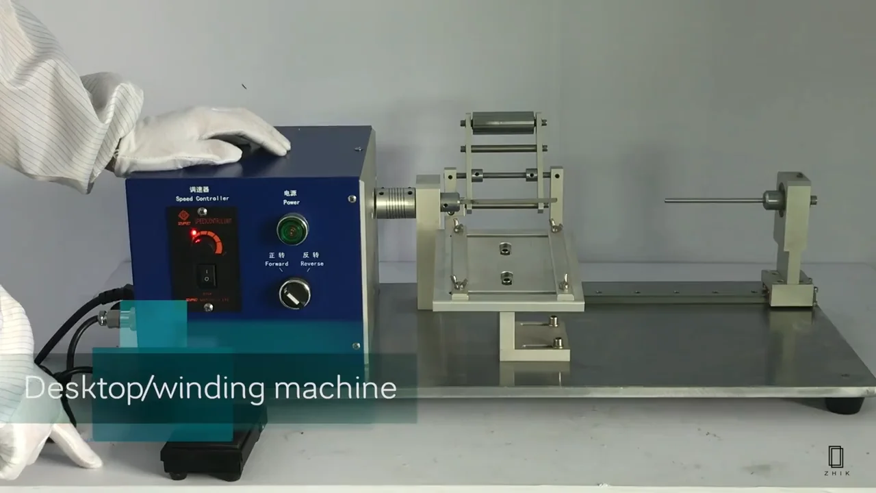 Manual Cylindrical Cell Winding Machine For 18650 - Buy Cylindrical ...