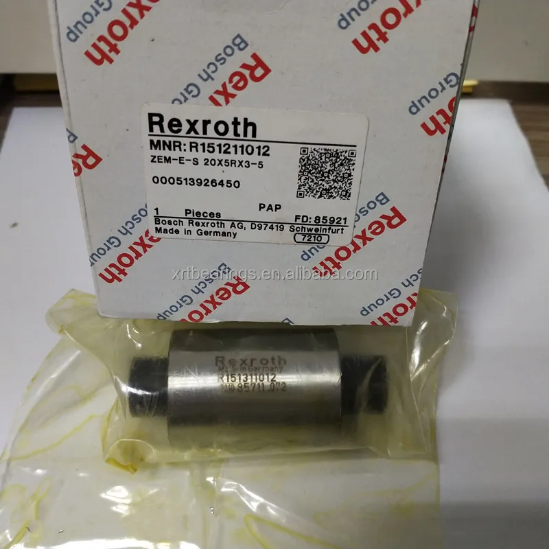 Rexroth Cylindrical Linear Ball Screw Nut R151221012 - High Accuracy ...