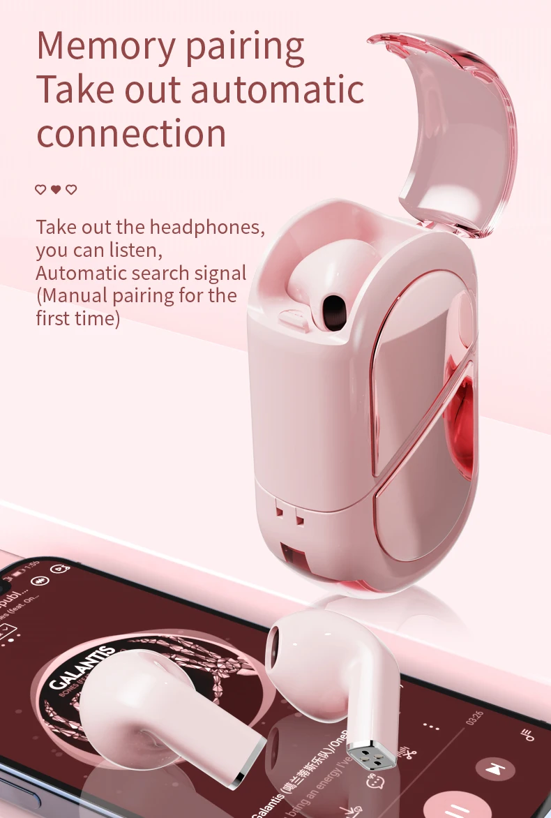 Hopora K520 TWS Earbuds - Zero Delay, ANC, and Comfort