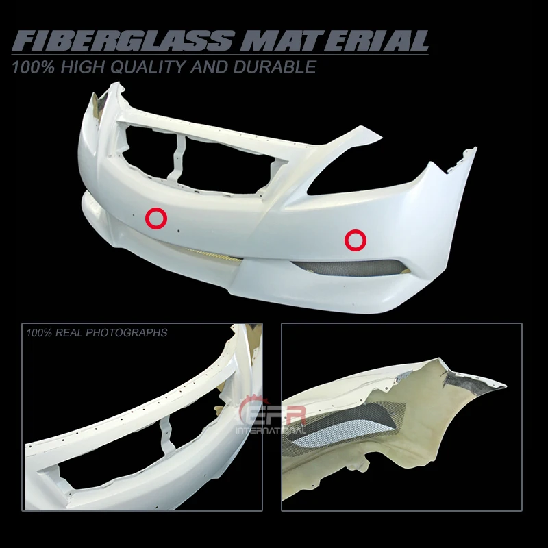 INFINITI G37 COUPE IPL TYPE FRONT BUMPER - High-quality