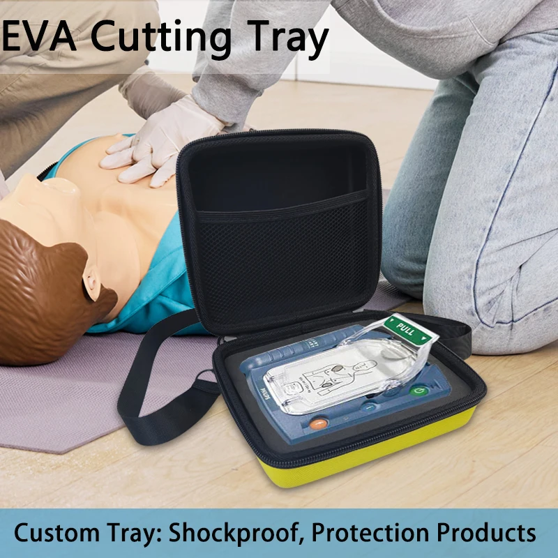 Portable EVA AED Defibrillator Bag Case Medical AED Defibrillator ...