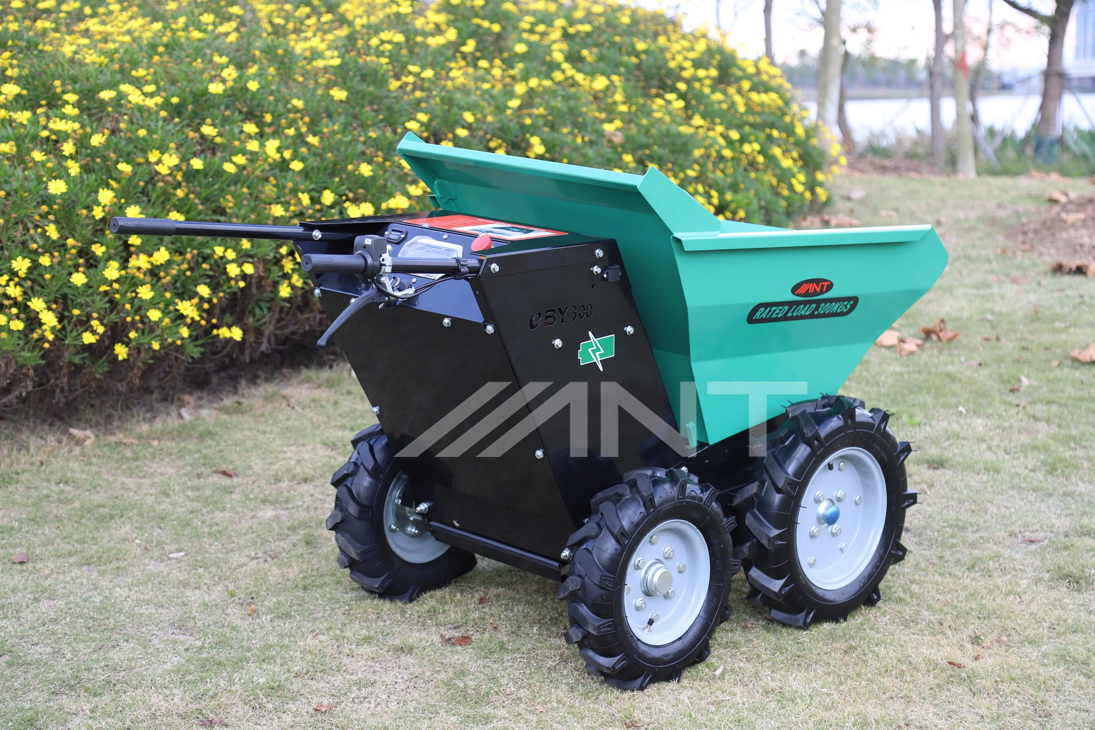 ANT HOT SALE ELECTRIC MINI DUMPER GARDEN LOADER Electric Power Barrow ...