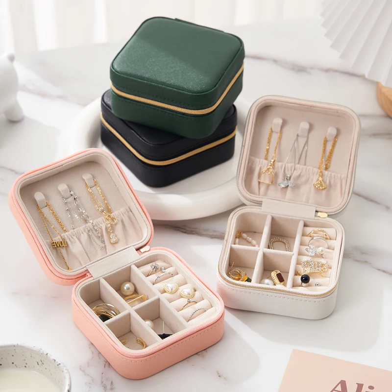 Wholesale Custom Logo Jewellery Organizer Small Jewelry Storage Case ...