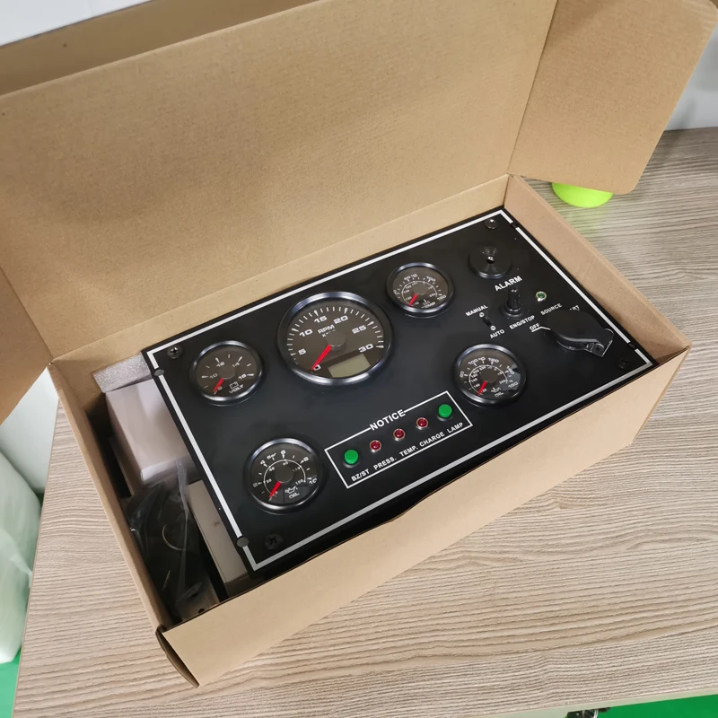 Panel De Instrumentos De Caja De Control De Motor Diésel,335x200mm ...