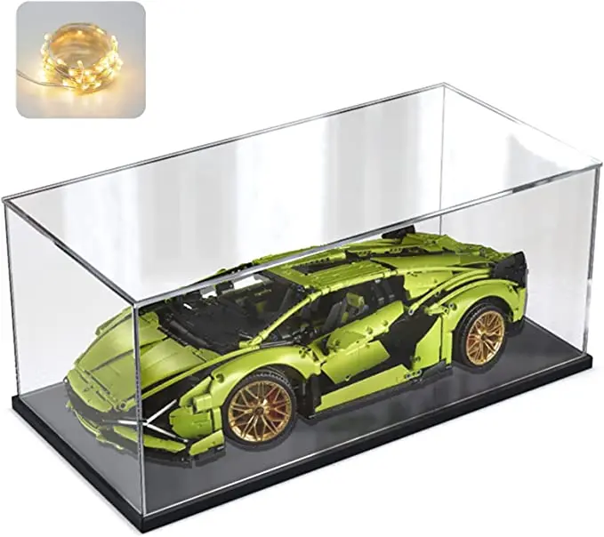 Transparent Acrylic Display Box for Lego & Toy Storage