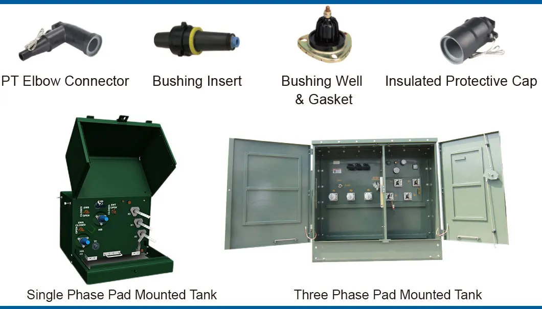 200A 15kV Loadbreak bushing well red color and black color| Alibaba.com