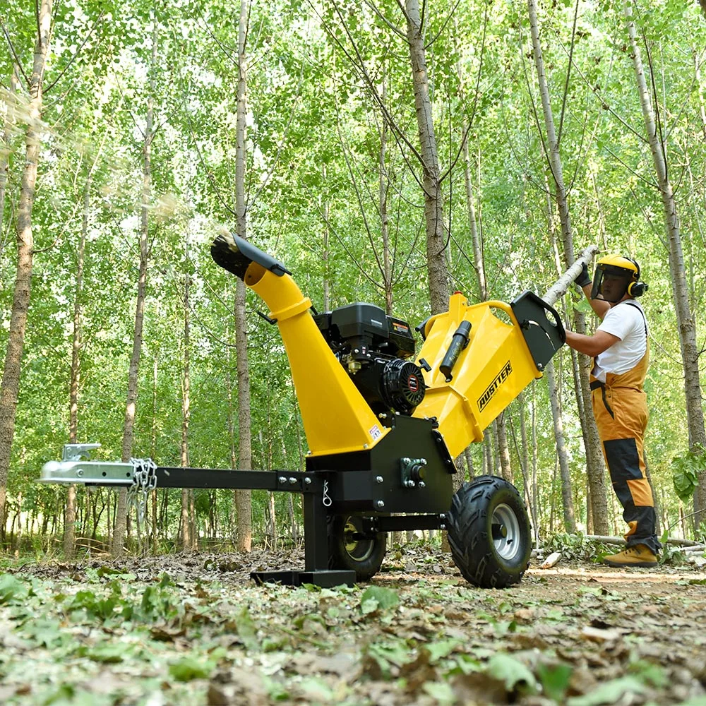 Alibaba.com: AUSTTER 15HP Gasoline Powered Log Wood Shredder with ...