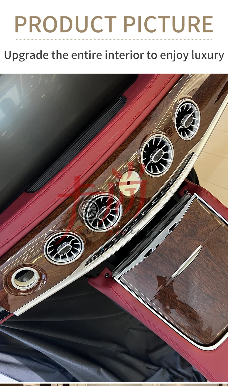 Applicable to Benzz S-Class W221 Upgrade W222 Interior Old to New ...