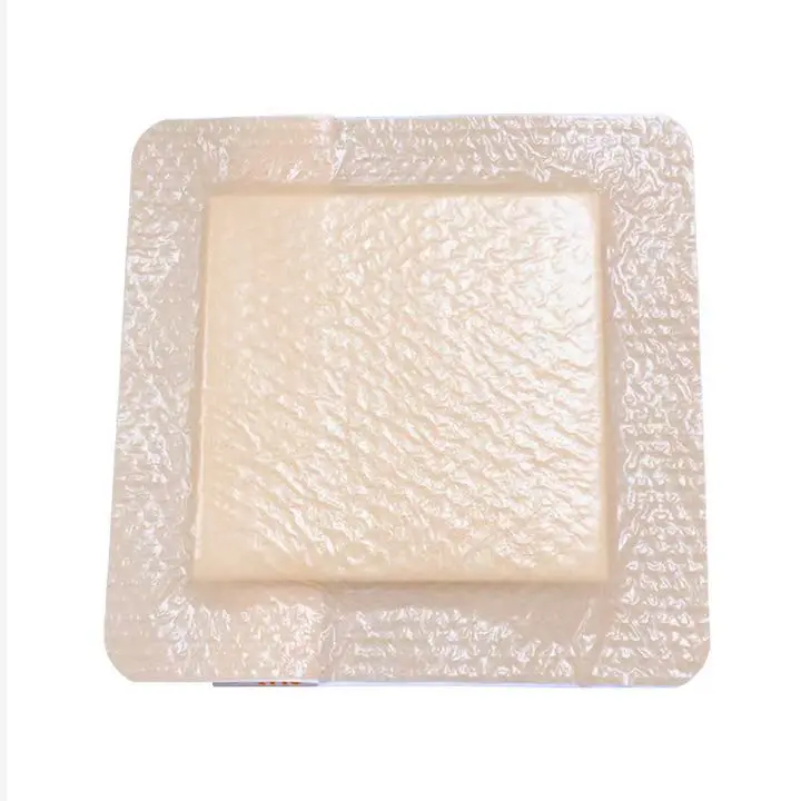 Custom Packaging Silicone Foam Border Dressing Patch Waterproof ...