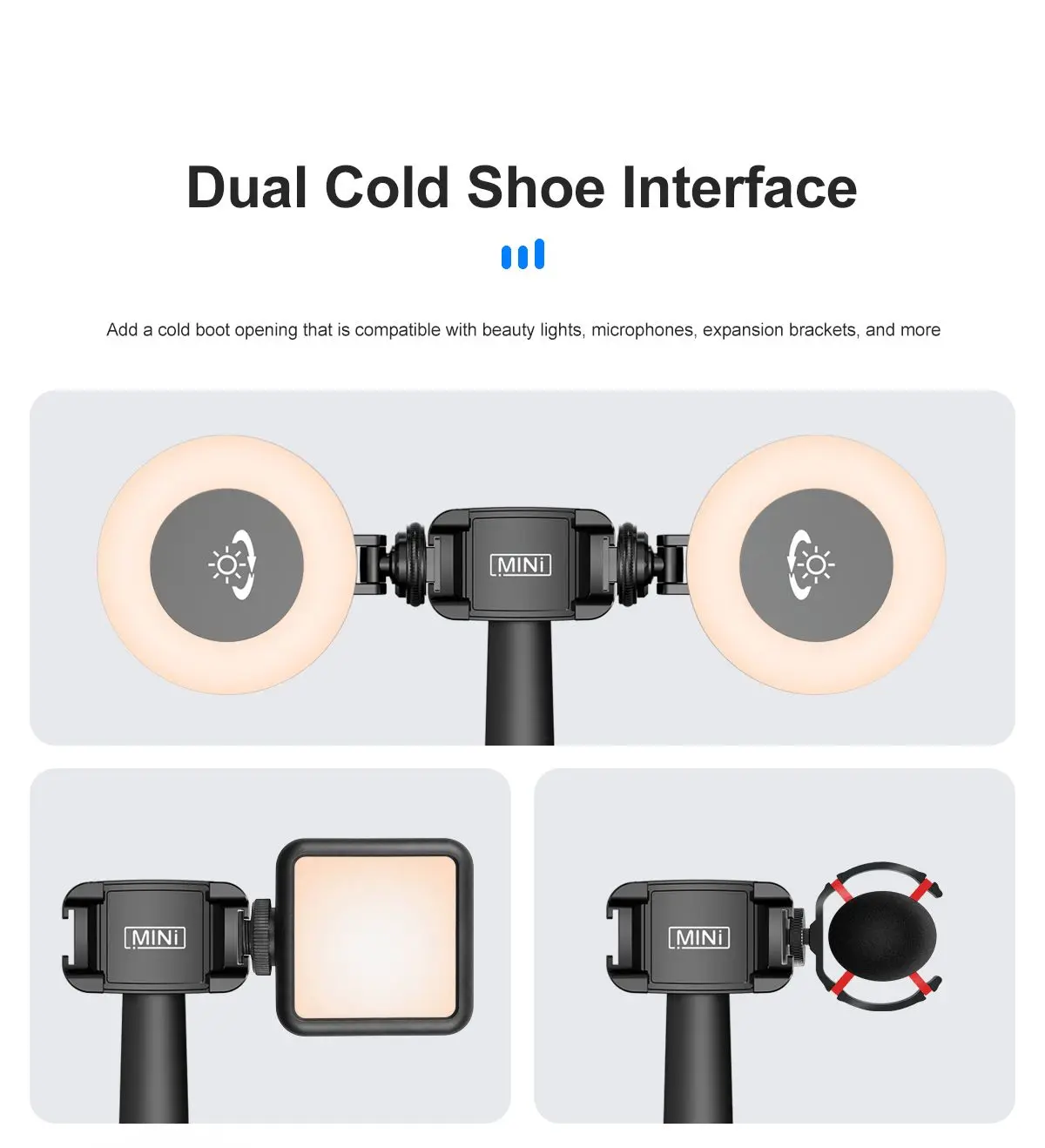 360 Rotation Auto Face Tracking Gimbal Stabilizer Smartphone ...
