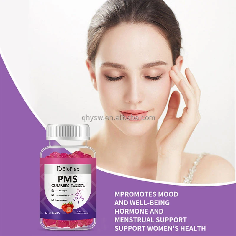 OEM Private Label PMS Gummies Hormone Balance Relief Herbal Extract ...