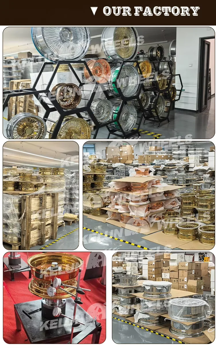 2024 Forgiato Floating Center Caps Car Wheels - Gold & Chrome