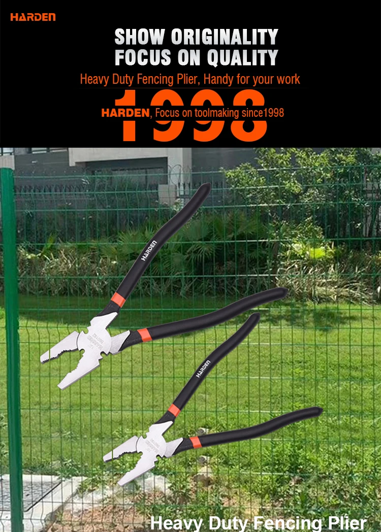 10'' Heavy Duty Fencing Plier - Professional Cutting Tool