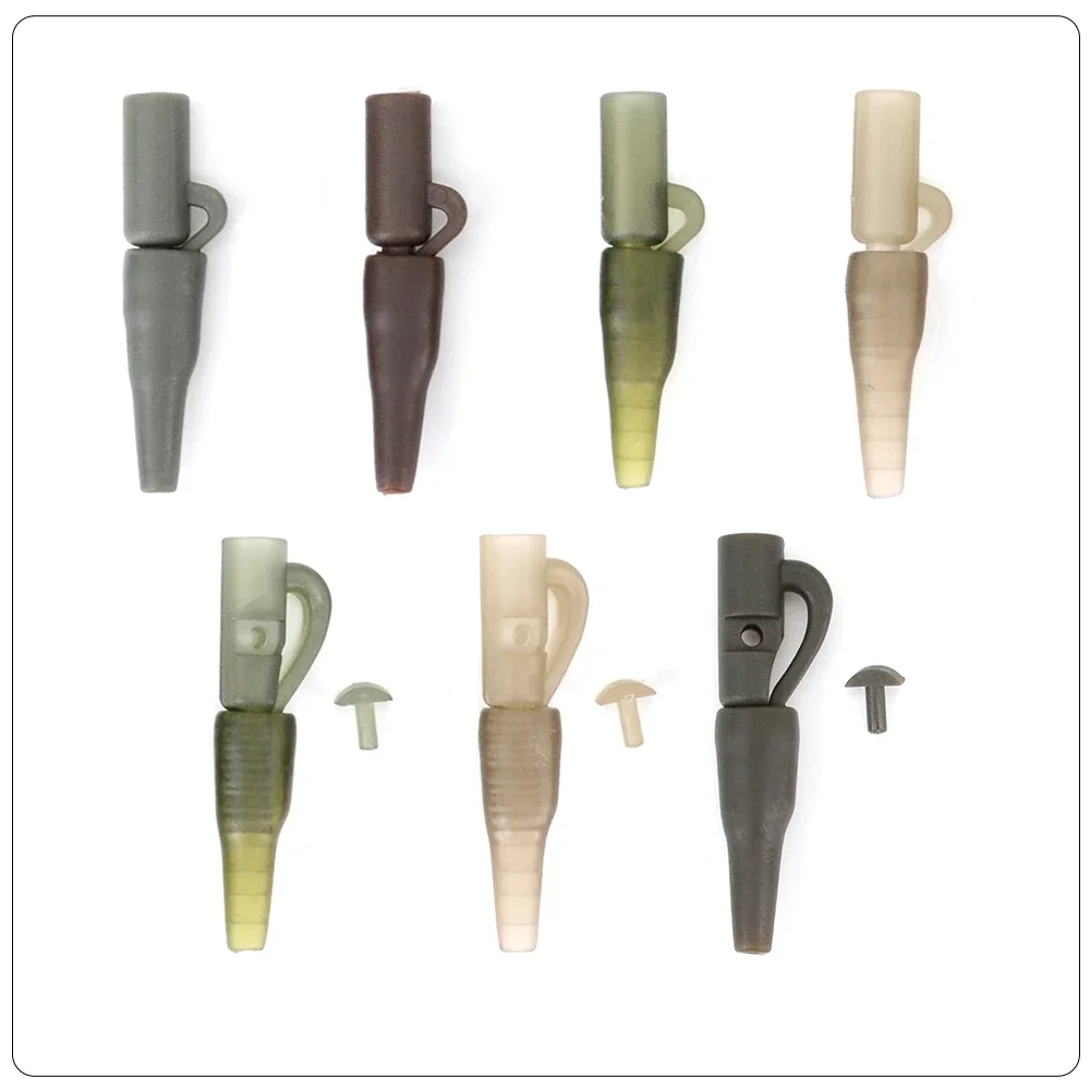 Hirisi Carp Fishing Safety Lead Clips and Tail Rubber for Carp Fishing ...