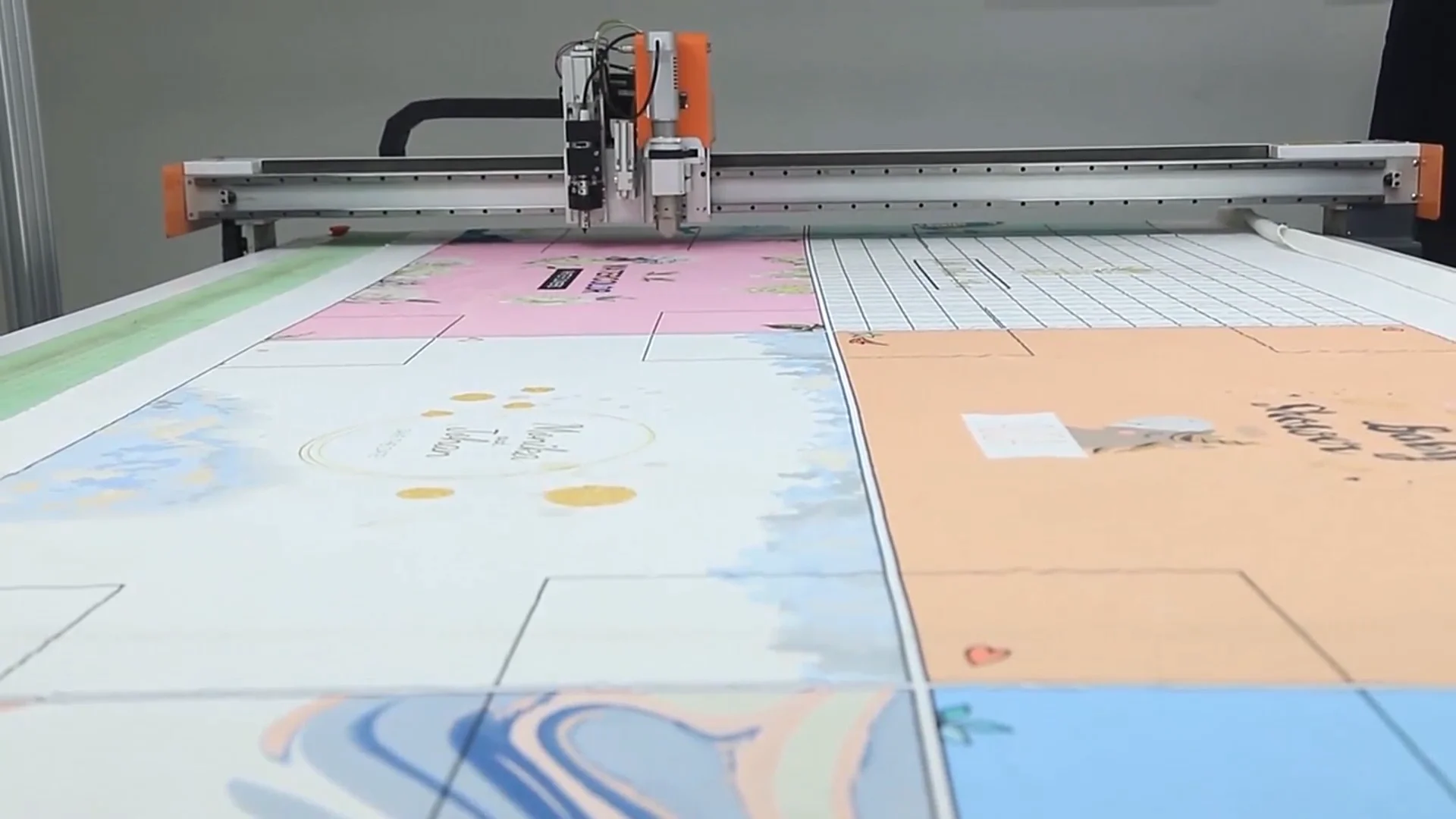 Zxt Automatic Flatbed Quality Cutting Table For Cloth Textile ...