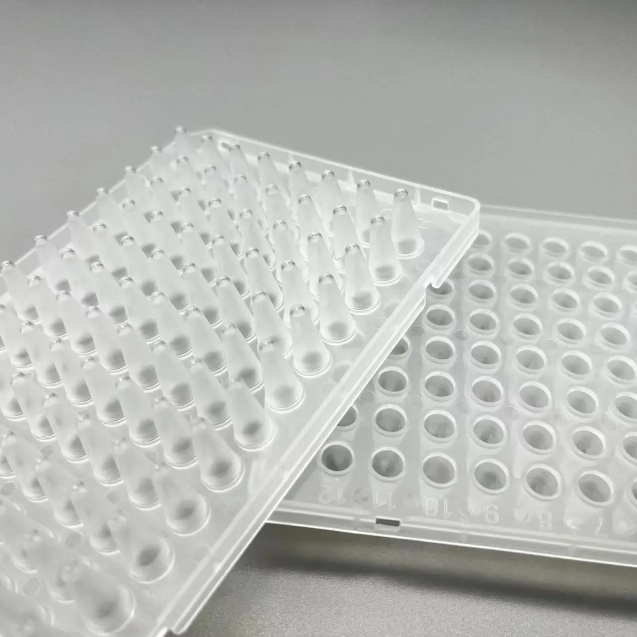 200ul 96 Well PCR Plate Height Skirted Medical Grade PP Sterile for ABI ...