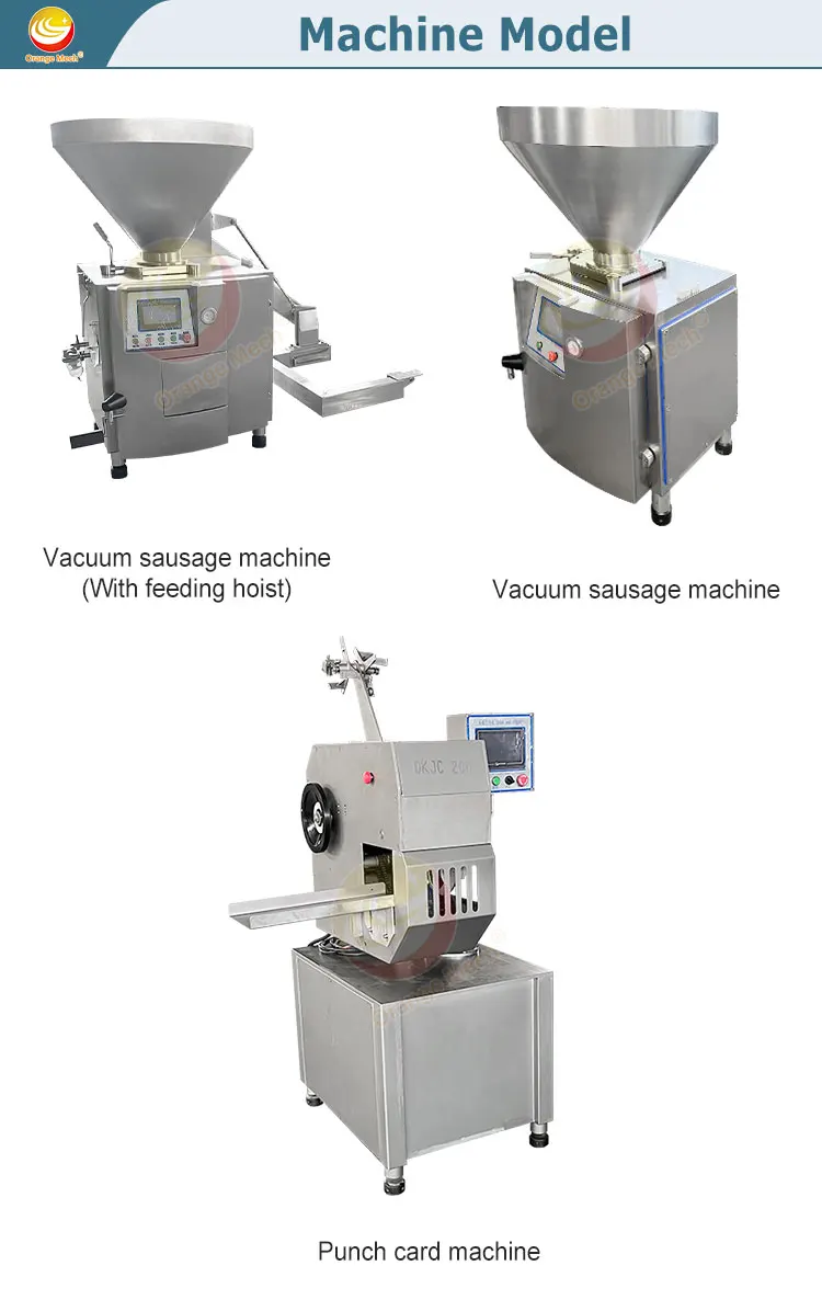 ORME Industrial Embutidora De Chorizo Sausage Make Machine Automatic ...