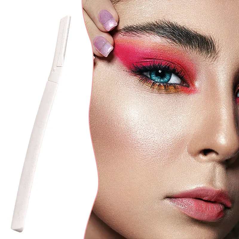 3pcs Set Eyebrow Face Hair Trimmer Tool Biodegradable Face Razor Eye ...