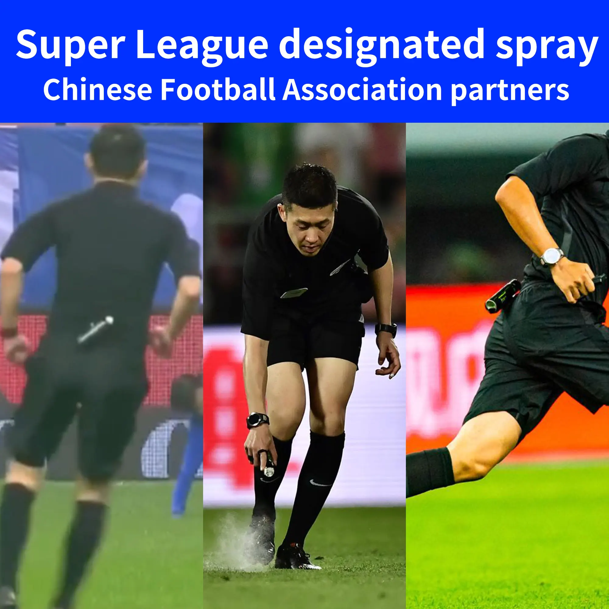 Football Matches Referee Vanishing Foam Marking Spray China Supplier 90g