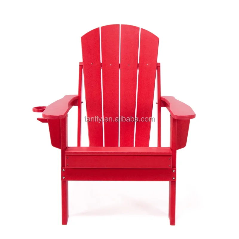 Patio Garden HDPE Chair - Durable Adirondack Outdoor Furniture