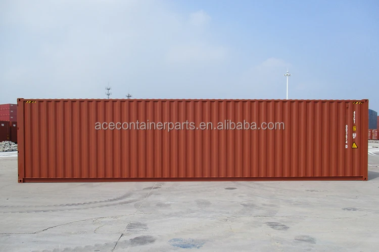 New Stock 40 Feet Length 40ft 40 Foot Hq Hc High Cube Dry Cargo ...
