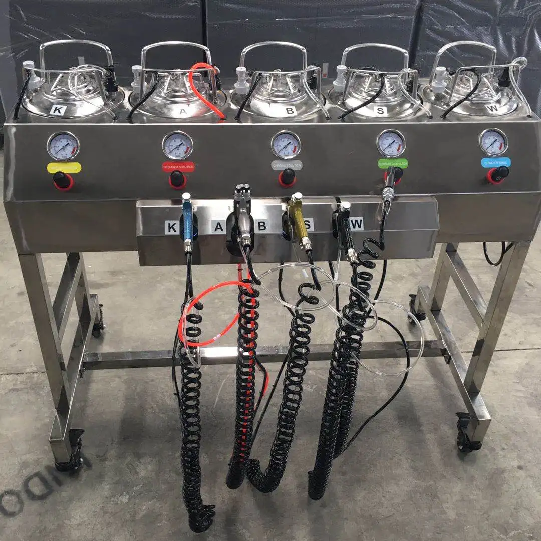 Top Sell Spray Paint Chrome Machine System 10l Chroming Machine For ...