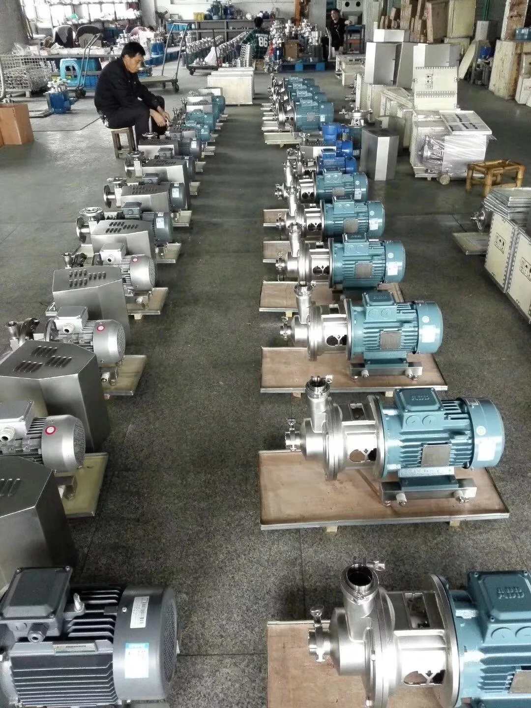 Sanitary Stainless Steel 304/316 Food Process Pumps