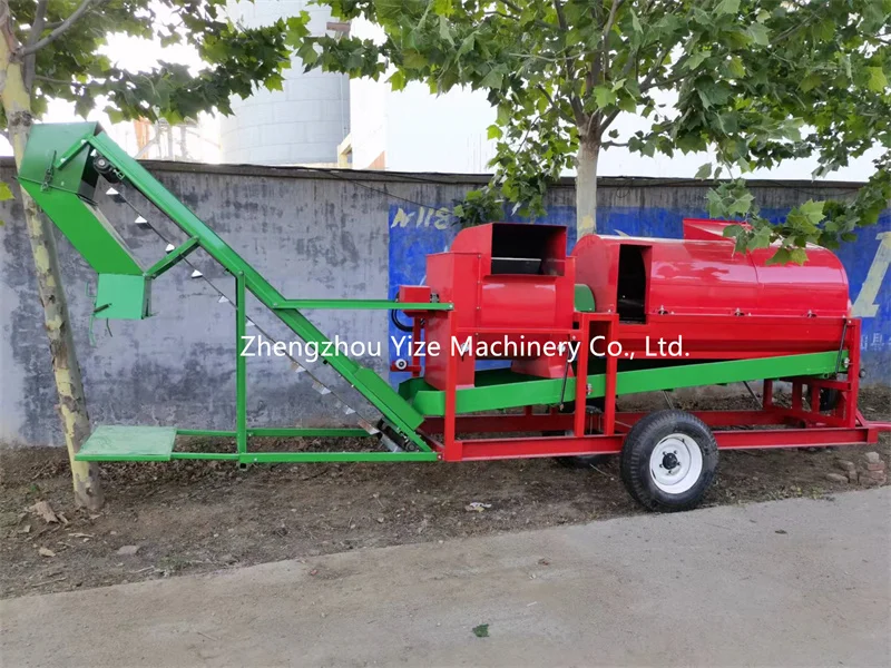 Tractor Matching Motor Automatic Loading Bagging Dry Wet Dual-Purpose ...