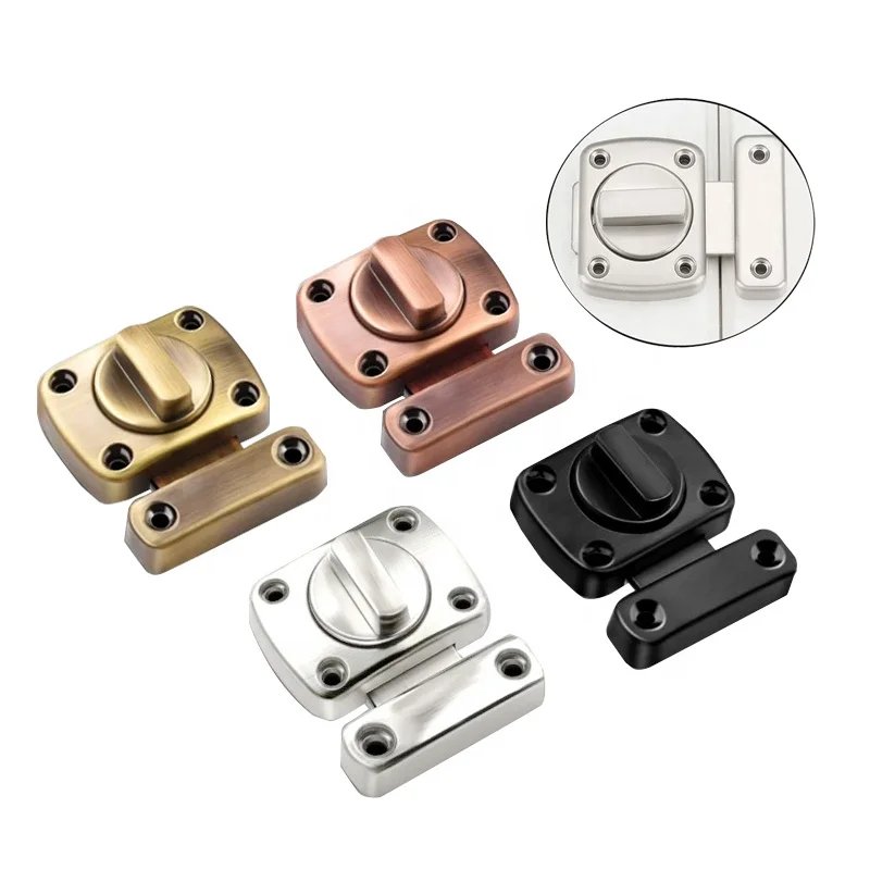 Rotate Bolt Latch Gate Safety Revolving Door Lock Pet Door Lock Antique ...