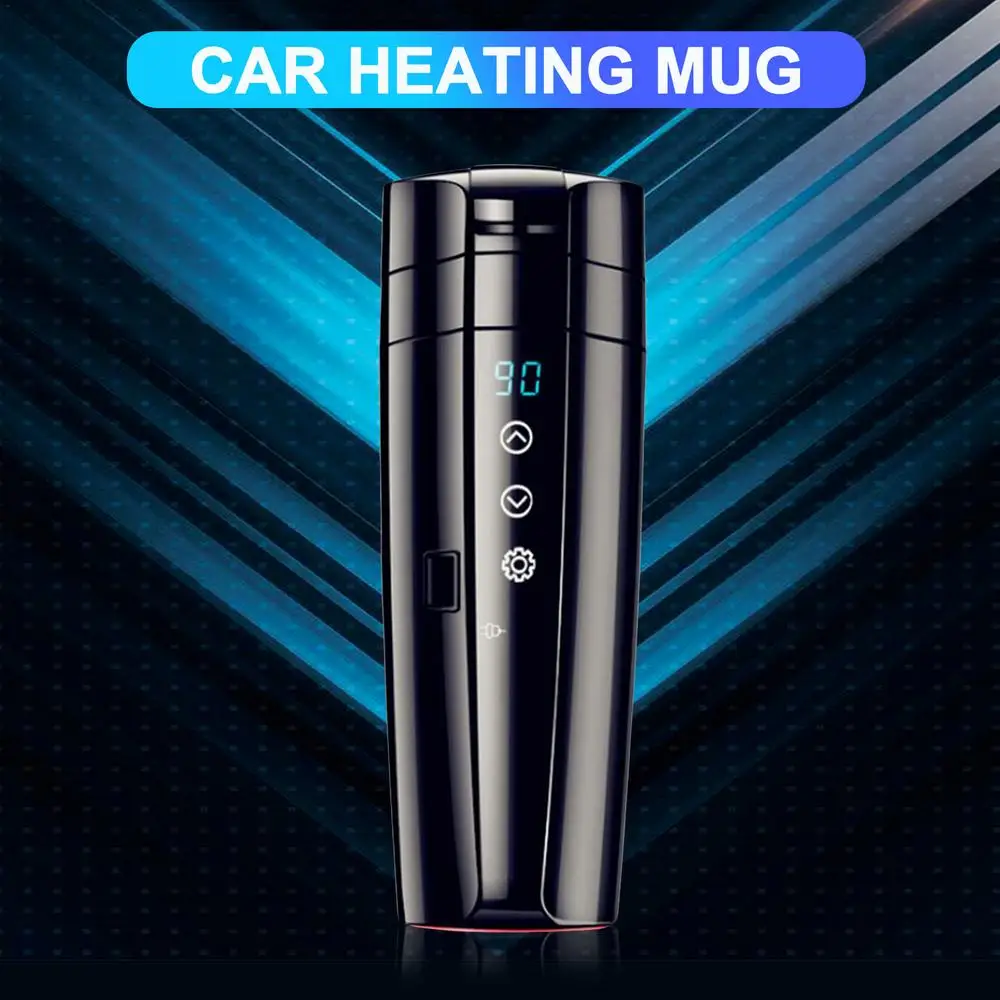 400ml Portable Car Heating Cup - 12V 24V Electric Kettle